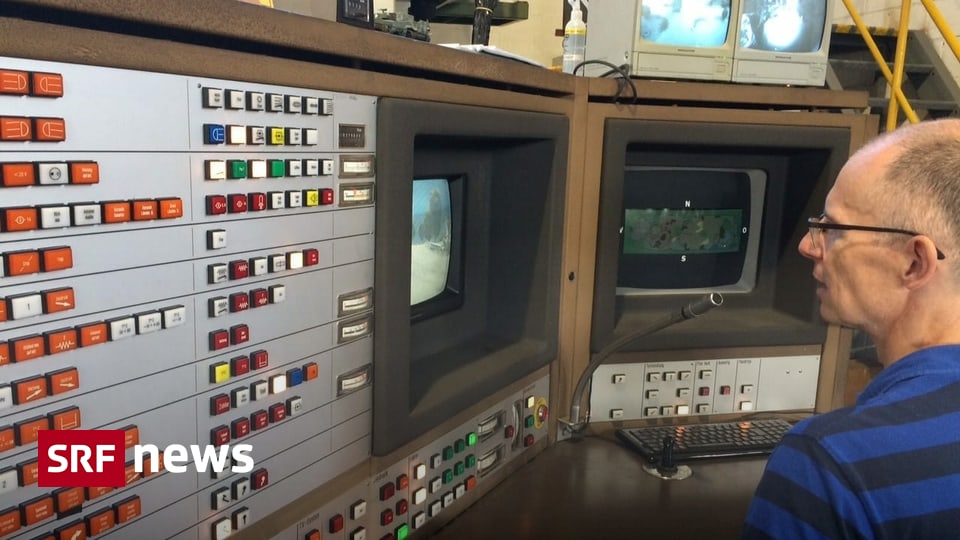 Schweizerisches Militärmuseum - Historischer Panzer-Simulator aufwendig ...