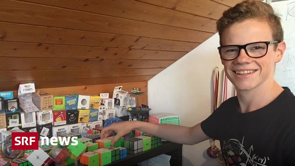 «Keine Hexerei» - Dominik Fürer löst den Rubik’s Cube in ...