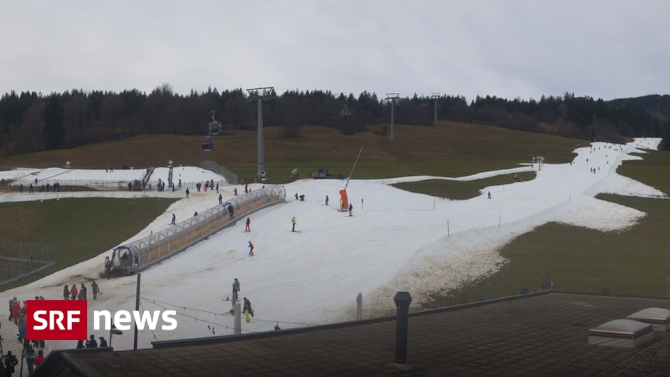 Skifahren trotz Schneemangel - So sieht es aktuell auf den Schweizer ...