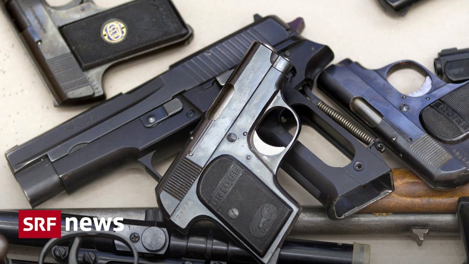 Mehr Waffen zu Hause - Zahl der registrierten Waffen nimmt im Kanton ... Mehr Waffen zu Hause - Zahl der registrierten Waffen nimmt im Kanton ...