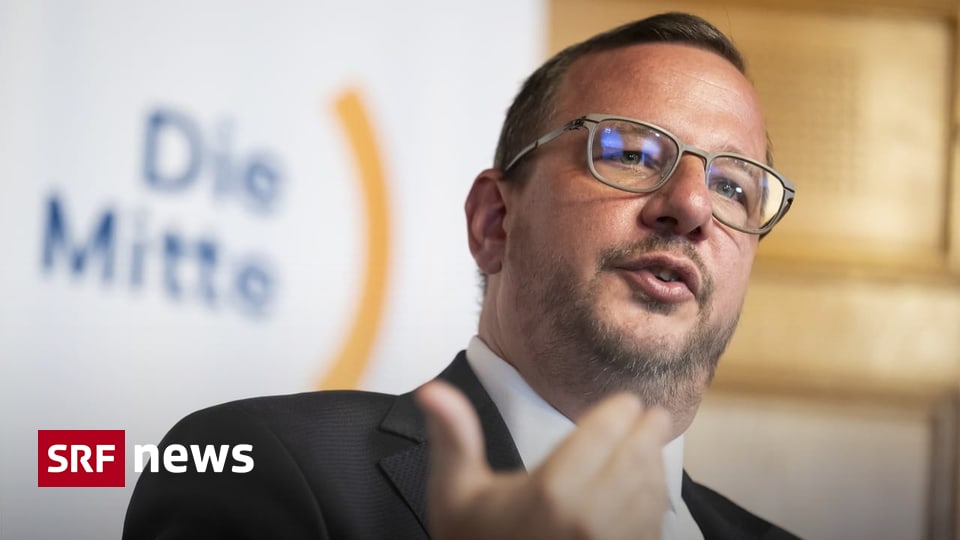 Philipp Matthias Bregy will Kurs der Mitte-Partei weiterführen - News - SRF