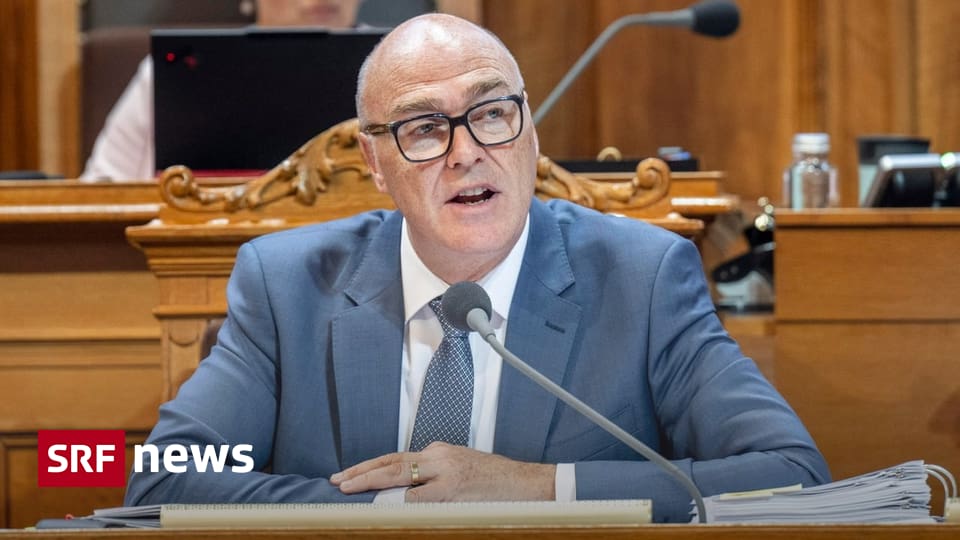 Bundesrat Pfister: «Wir haben Nachholbedarf bei der Wehrbereitschaft ...
