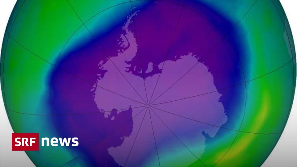 Ozon-Bericht der Nasa - Ozonloch über dem Südpol so klein wie bei Entdeckung - News - SRF