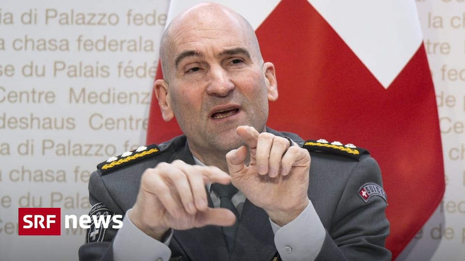 Armeechef Thomas Süssli: «Wichtig ist nicht der Dienstgrad, sondern die Persönlichkeit» - News - SRF