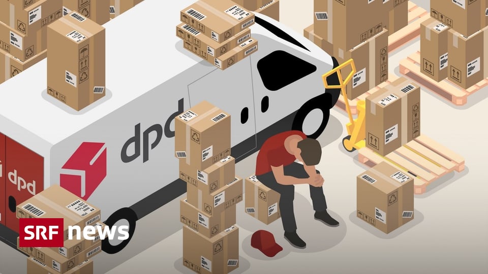 Inside DPD Schweiz: Wie der Kurierdienst seine Leute ausbeutet - News - SRF