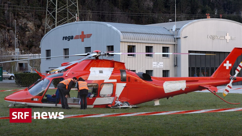 Zentralschweiz - Bruchlandung eines Rega-Helikopters in Erstfeld - News ...