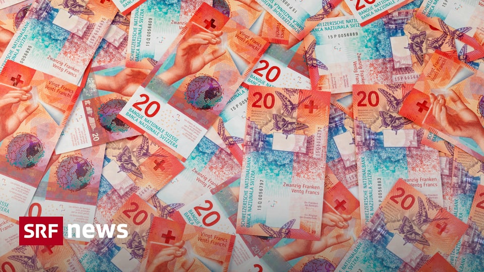 Schmetterlinge und Globus - Ab heute gibt es die neue 20-Franken-Note ...