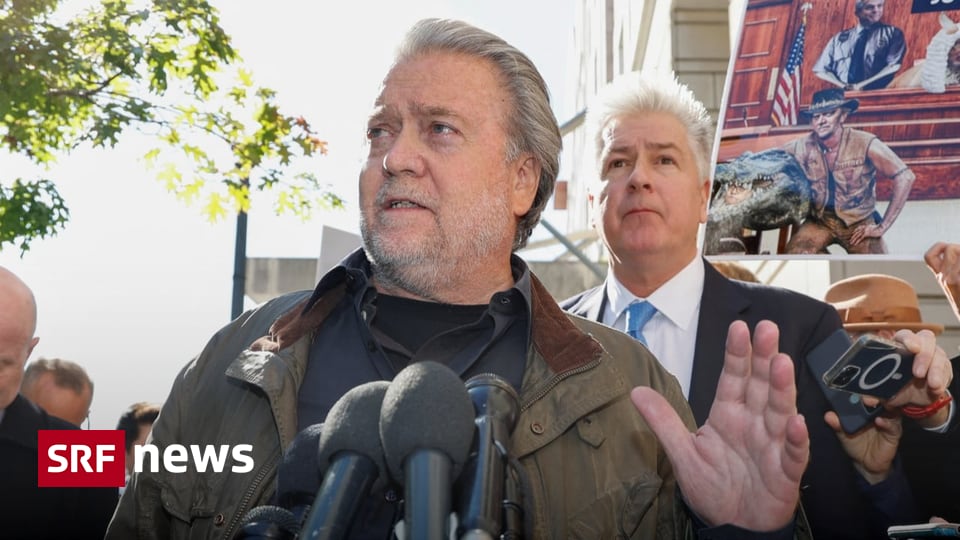 Missachtung des US-Kongresses - Trumps Ex-Berater Steve Bannon muss ...