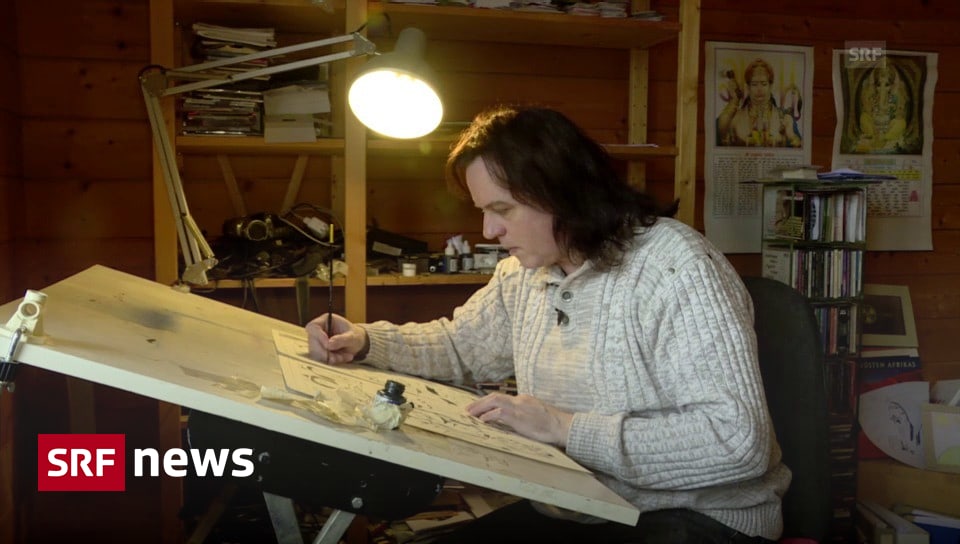 Schweizer Comiczeichner - David Boller – sein Leben mit den Superhelden ...