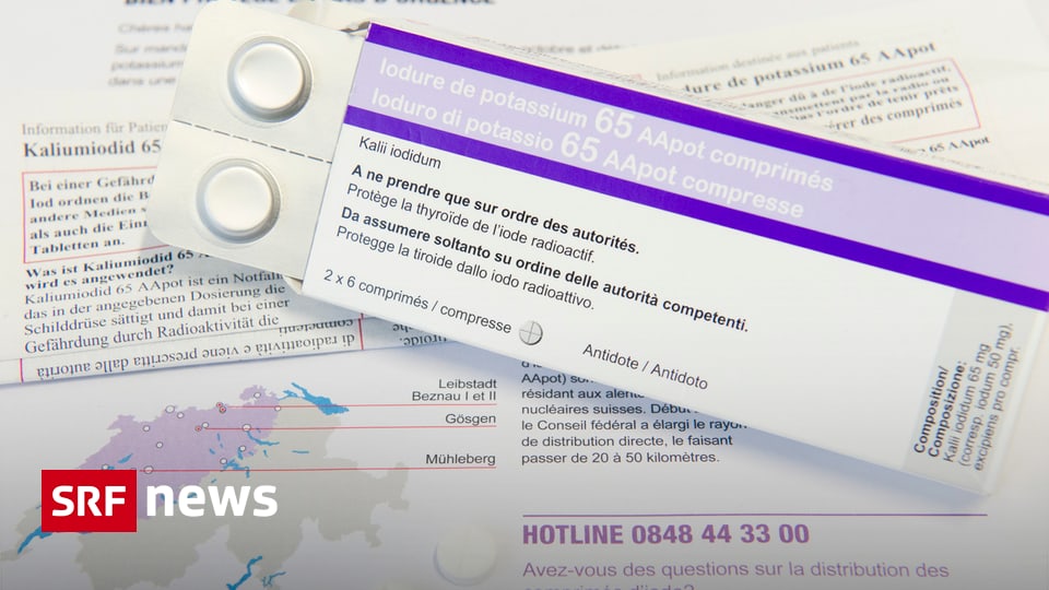 Schweiz - Was Sie über Jodtabletten wissen müssen - News - SRF