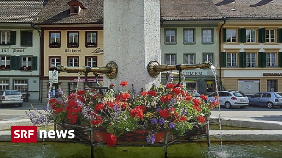 Huttwil und sein Zentrum - Huttwil probiert die Begegnungszone auf dem ...