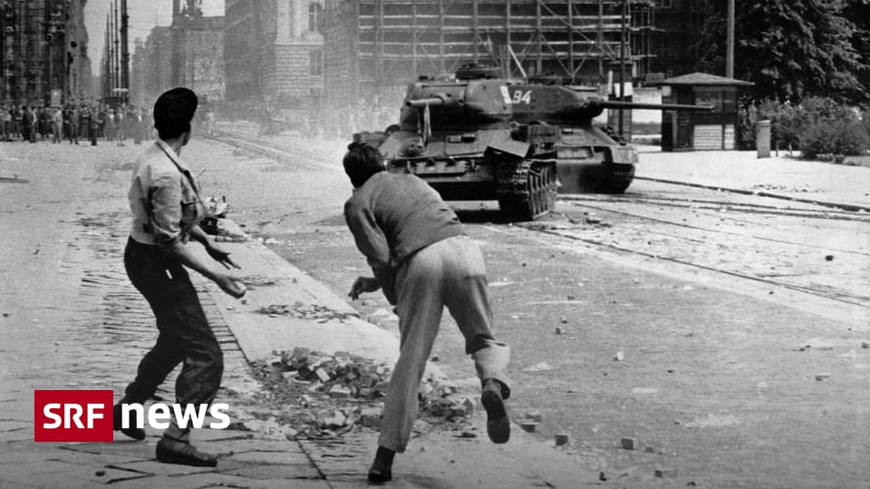 70. Jahrestag - Aufstand in der DDR: «Am 17. Juni 1953 war die SED am ...
