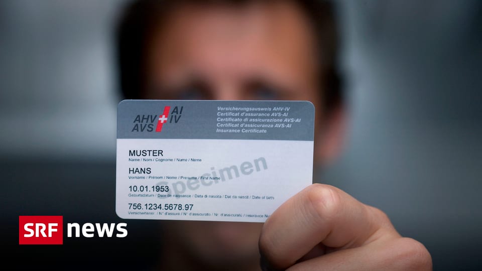 Schweiz - Wird die AHV-Nummer zur Bürgernummer? - News - SRF