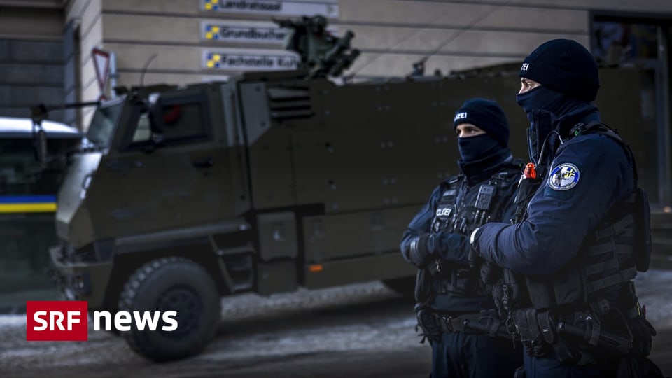 Sicherheit am WEF: Polizei und Armee informieren - News - SRF