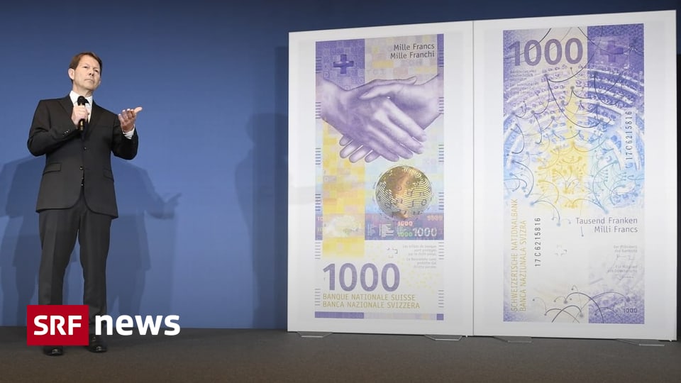 Hauptelement Sprache - Das ist die neue 1000er-Note - News - SRF