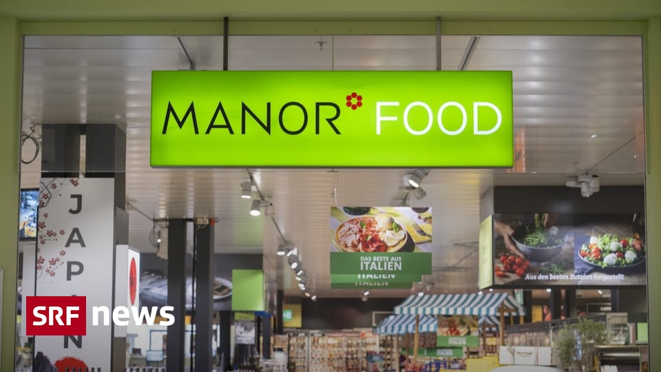 Manor reduziert Food-Läden-Angebot in der Deutschschweiz - News - SRF