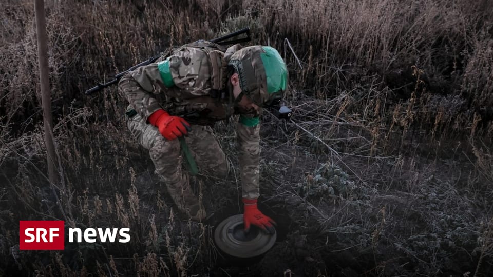 Krieg in der Ukraine - Ukraine verlässt Abkommen über Minen-Verbot - News - SRF