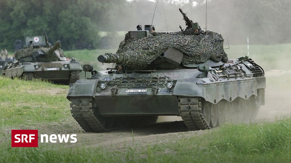 Die Ruag darf 71 Leopard-1-Panzer nach Deutschland verkaufen - News - SRF