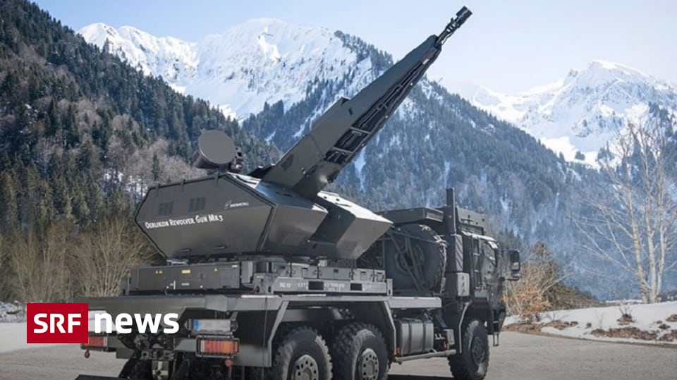 Produktion in Italien - Flugabwehrsystem «Skynex» aus Oerlikon kommt in die Ukraine - News - SRF