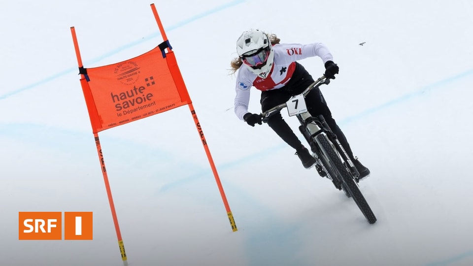 Sportart Snow Bike - Mit dem Velo die Skipiste herunter - Radio SRF 1 - SRF