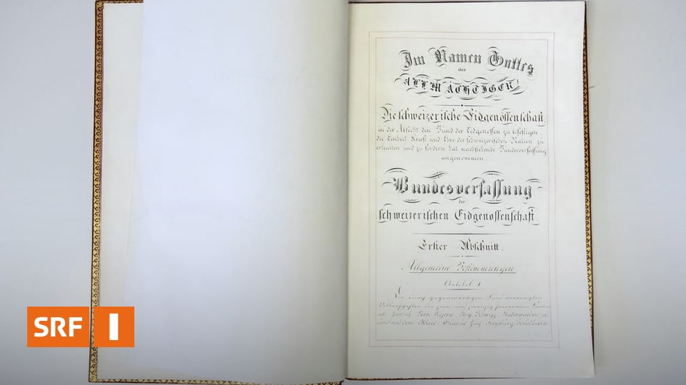 175 Jahre Bundesverfassung - Gott in der Bundesverfassung: Ist das noch zeitgemäss? - Radio SRF ...