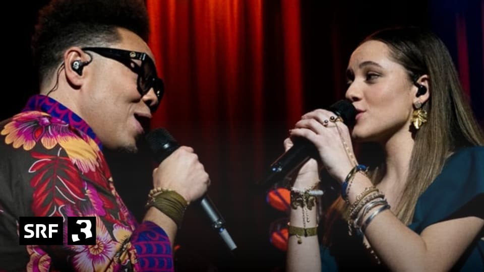 SRF 3 Showcase mit Marc Sway - Drei Looks, zwei Songs im Publikum und ein Duett mit der Tochter ...