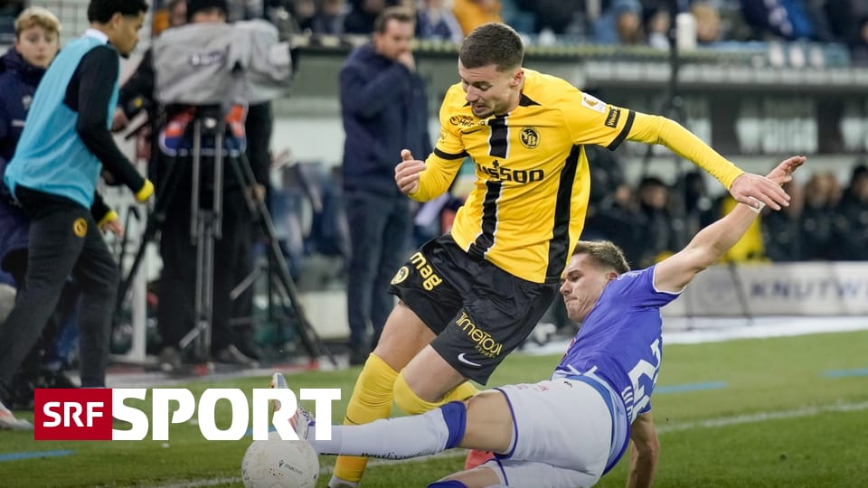Luzern und die Young Boys trennen sich in der 15. Runde der Super ...