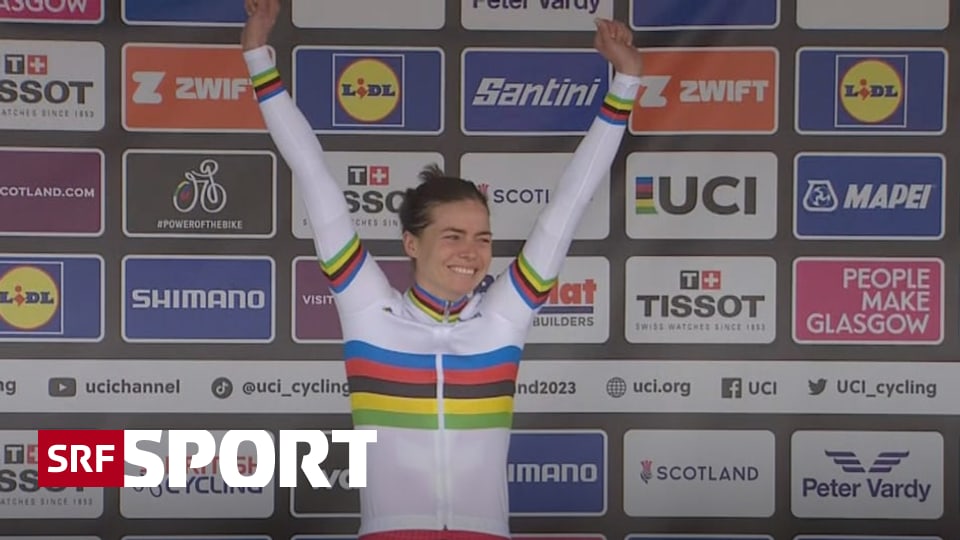 Rad-WM in Glasgow - Celine van Till holt Gold im Einzelzeitfahren - Sport - SRF