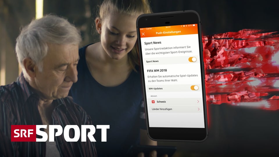 Die WM in der SRF Sport App - Alle Spiele, alle Tore live - Sport - SRF