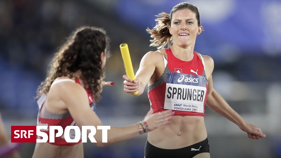 400-m-Frauen-Staffel an der WM - Mit der Lokomotive Sprunger auf den ...