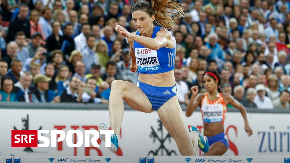 Lea Sprunger läuft in Rom - Saisonstart inmitten der Weltelite - Sport ...