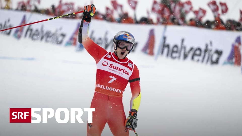 Odermatt Wins Record-Breaking 5th Consecutive Adelboden Giant Slalom ...