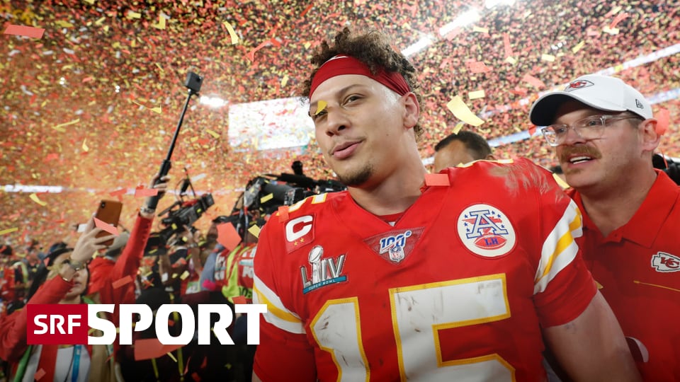 Späte Wende in Miami - Mahomes führt die Chiefs zum Super-Bowl-Triumph - Sport - SRF