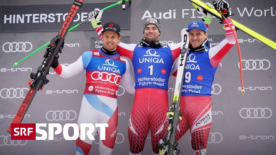 Super-G in Hinterstoder - Kriechmayr vereitelt Caviezels Premieren-Sieg - Sport - SRF
