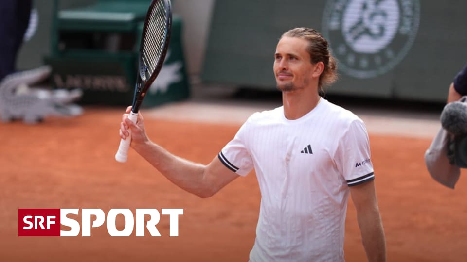 French Open live bei SRF - Titelfavorit Zverev: Aufgepasst auf den ...