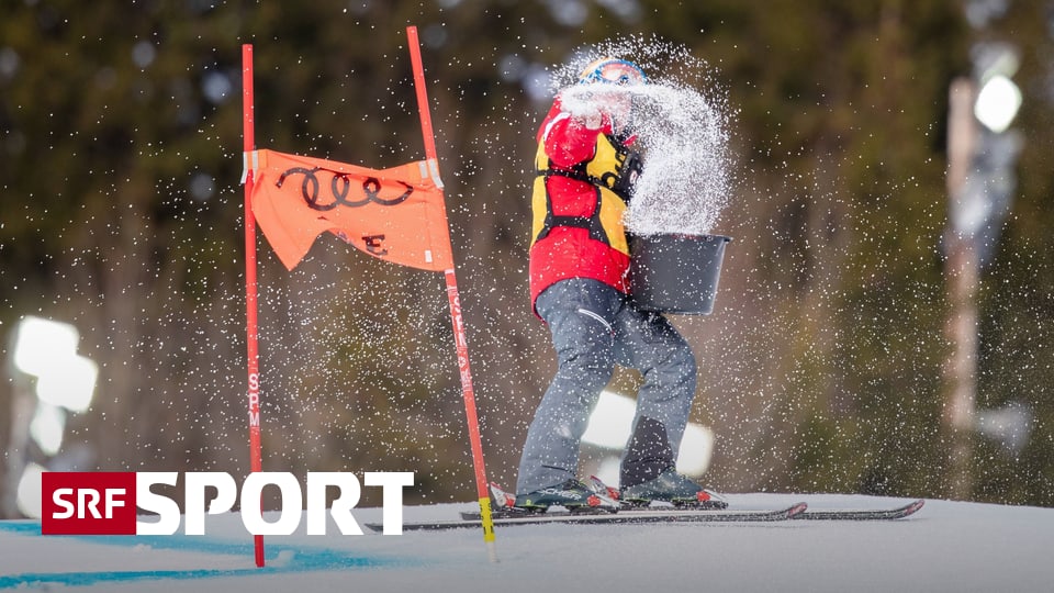 Wetterkapriolen in Are - Piste okay – Wind problematisch - Sport - SRF