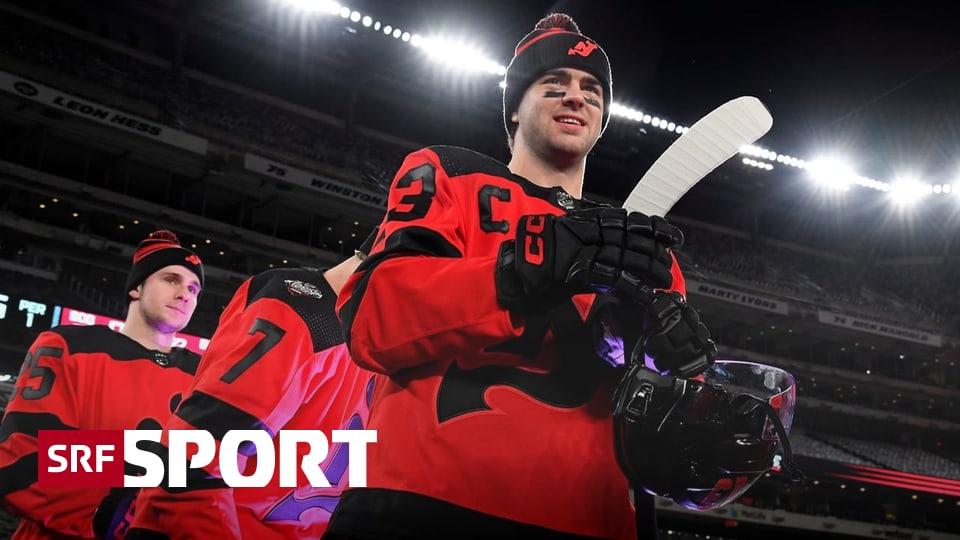 NHL-Partie vor 80'000 Fans - Outdoor-Premiere für Hischier und Co ...