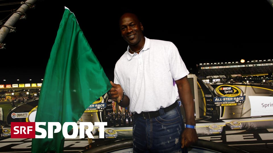 Schnelle Autos statt Körbe - Jordan hat nun in der Nascar Series seine ...