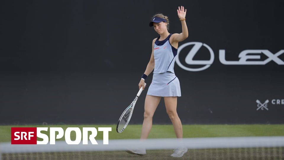 News aus dem Tennis - Golubic verpasst Nottingham-Final - Sport - SRF