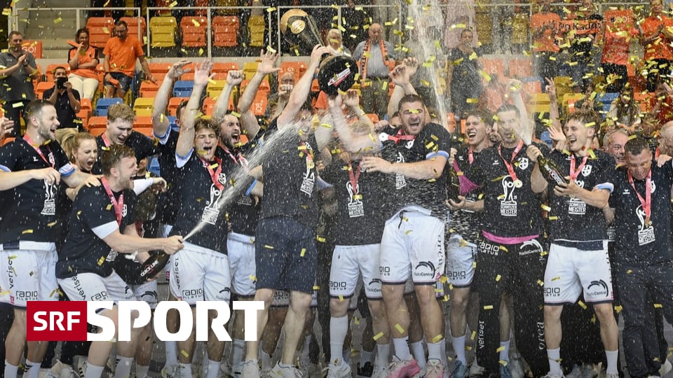 Handball: Playoff-Final - Premieren-Meistertitel: Kriens-Luzern gewinnt ...