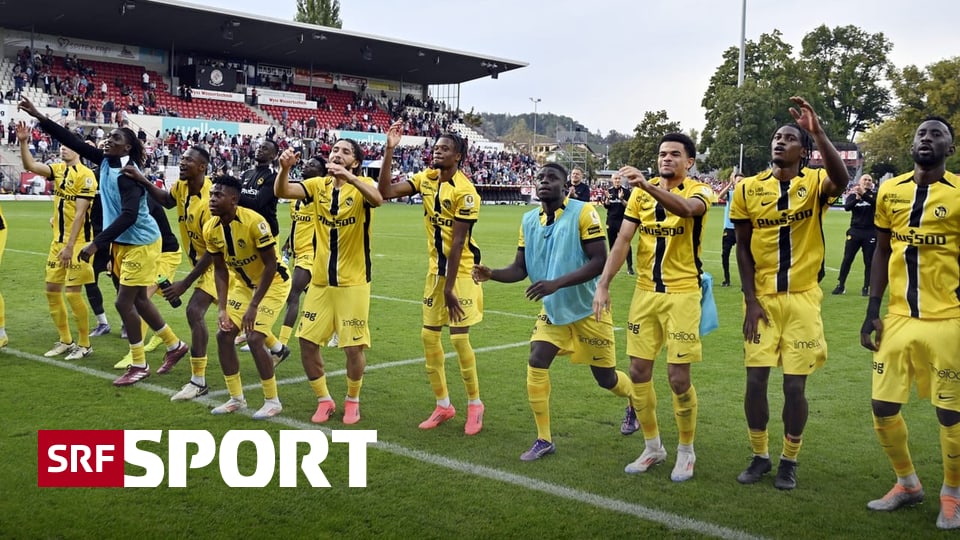 SRF-Livespiel am Samstagabend - YB will Schwung für 1. Heimsieg nutzen ...
