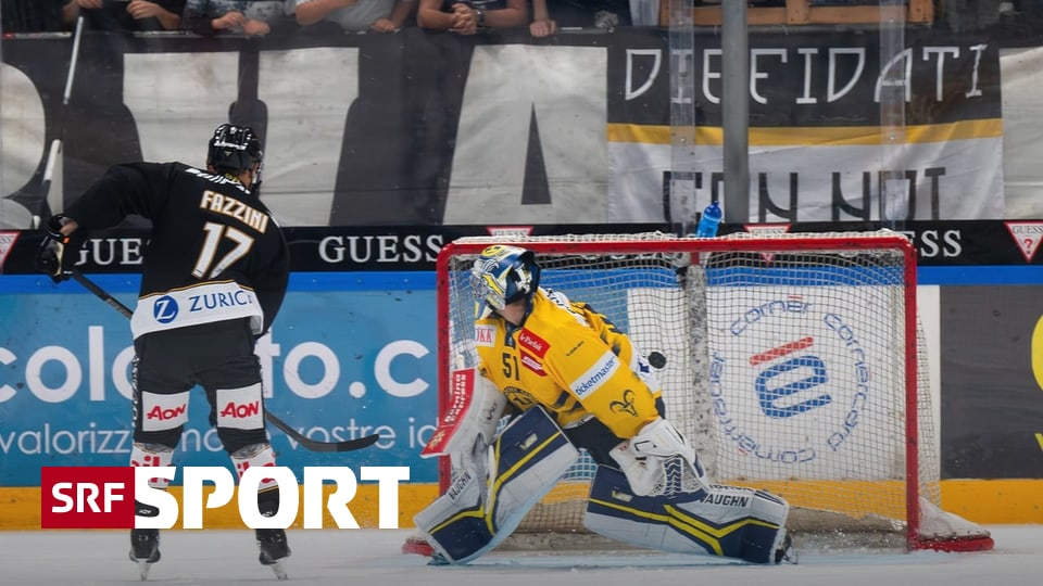 Spiel der 2. NL-Runde - 4:2 gegen Davos: Fazzinis genialer Penalty ...