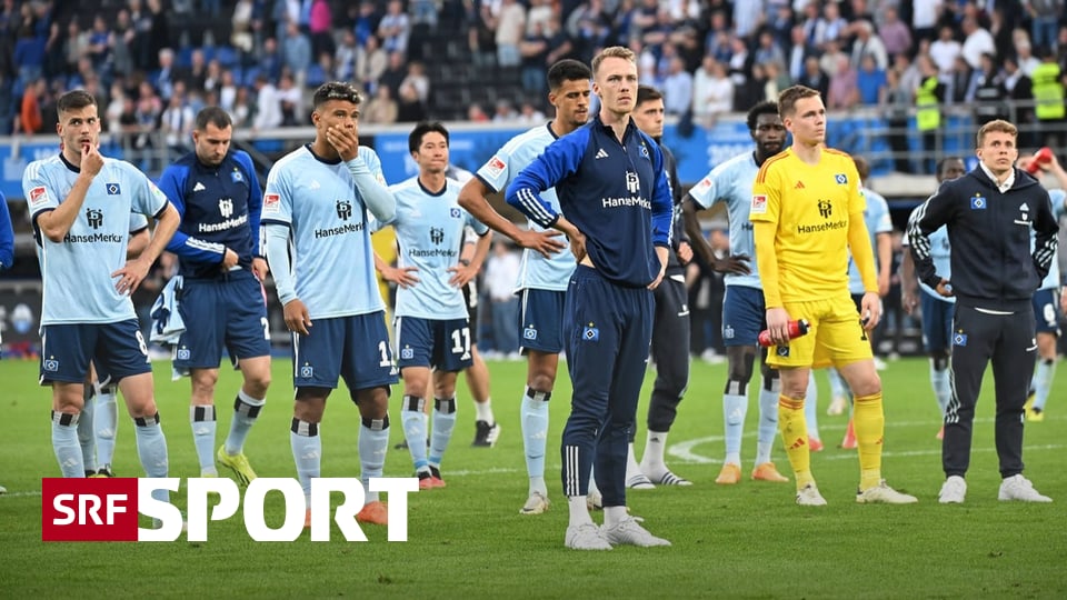 Aufstieg wieder verpasst - Der HSV wird zum Zweitliga-Dino - Sport - SRF
