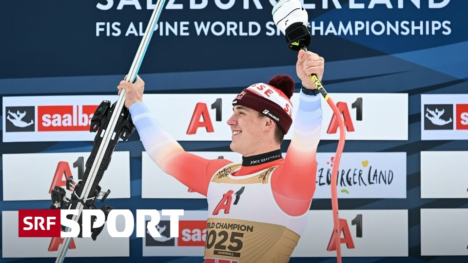 Mit 23 Jahren auf dem Gipfel - Franjo von Allmen – alles andere als ein Zufalls-Weltmeister ...