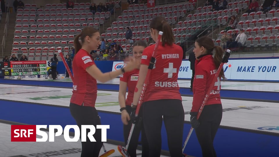 Curling-WM in Calgary - Schweizer Siegesserie hält an - Sport - SRF