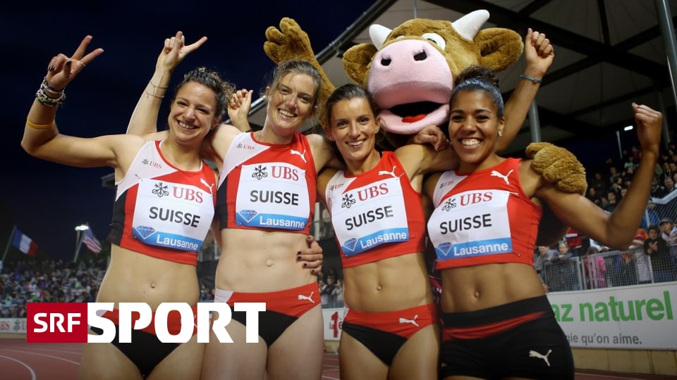 Leichtathletik - Frauenstaffel läuft Schweizer Rekord - Sport - SRF
