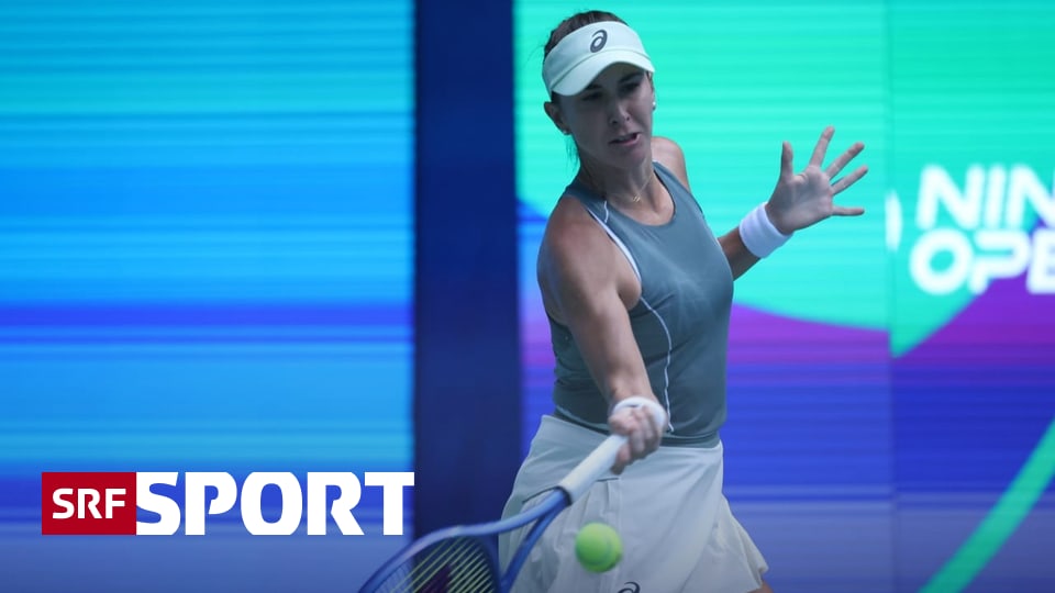 News aus dem Tennis - Bencic verliert nach hartem Kampf – auch Golubic ...