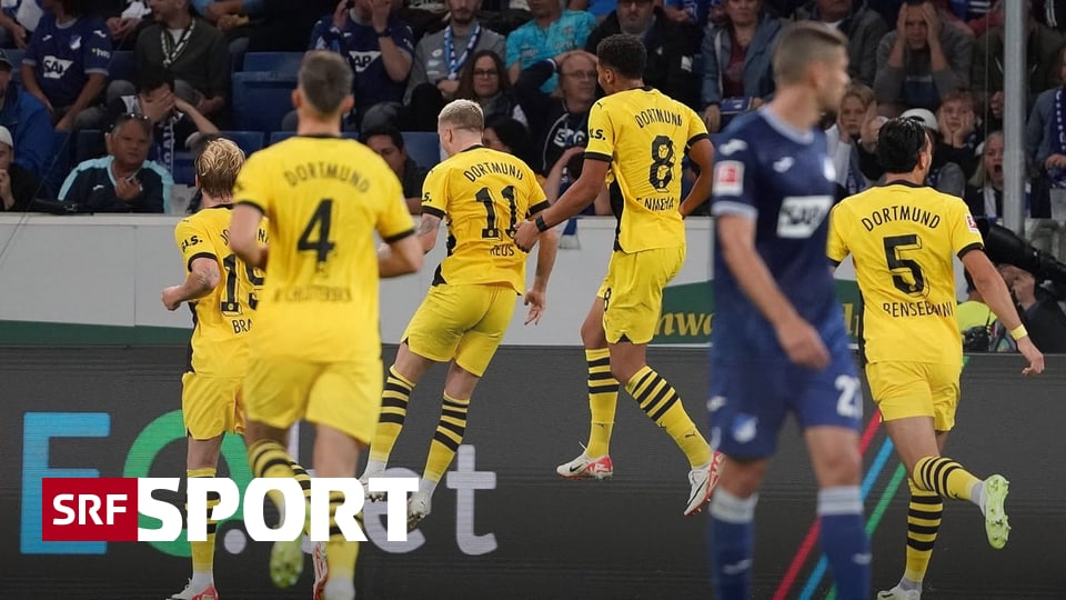 Auftakt 6. Bundesliga-Spieltag - Dortmund stoppt Hoffenheims Lauf trotz ...