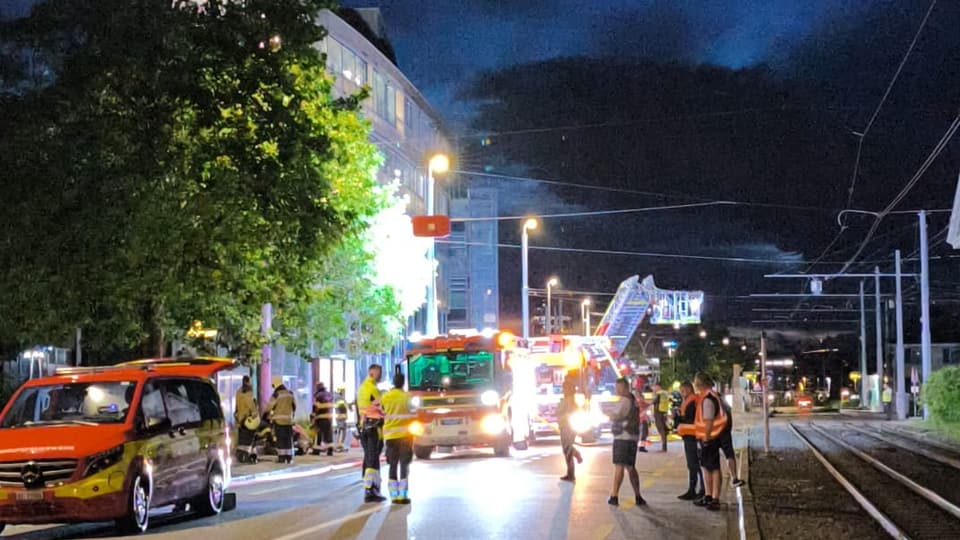 Hochhaus-Brand im Dreispitz-Quartier - Audio & Podcasts - SRF